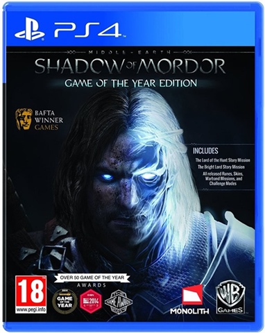 Middle-Earth: Shadow of Mordor - CeX (UK): - Buy, Sell, Donate